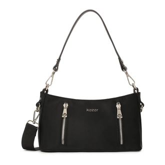 Kazar Kleine Textilschultertasche - - Bags - Damen - Schwarzk - ONE SIZE