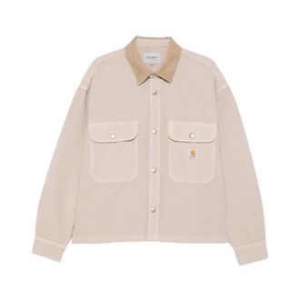 Carhartt Work in Progress Prescott Shirt Jac - - Jackets - Herren - Beige - XL