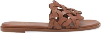 Gianvito Rossi Sandalen - Sandals Leather Brown - Gr. 36 (EU) - in Braun - f&uuml;r Damen