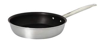 De Buyer Antihaft-Pfanne, 3-teilig, Edelstahl, Durchmesser 24 cm