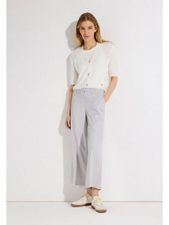 More & More Strickjacke kurze, shiny Struktur-Strickjacke