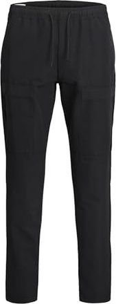 Jack & Jones Pantalon Coupe décontractée Pantalon Coupe décontractée Relaxed Fit Black XL Black XL