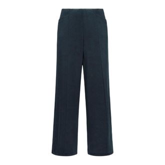 Elena Miro Femme, Pantalons, Bleu, Taille: 48 FR Pantalon Corsaire L&eacute;ger en Scuba