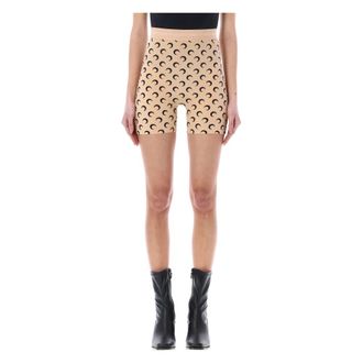 Marine Serre Femme, Shorts, Beige, Taille: 36 FR Shorts