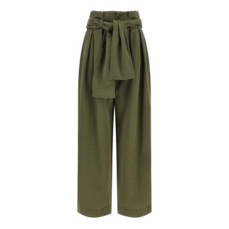 Balmain Hosen - - Trousers - Damen - Gr&uuml;n - XS