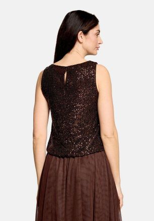 Vera Mont T-Shirt Damen im Glitzer-Look (1-tlg)