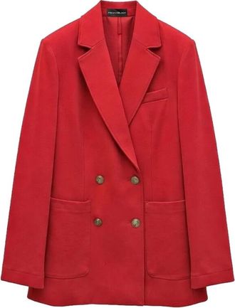 Pennyblack Femme, Vestes, Rouge, Taille: 36 FR Doppiopetto Jacket