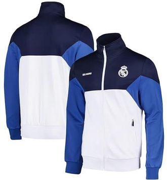 Real Madrid Veste plus ouverte nº11 blanc/bleu Licence - Taille XL, Blanc/bleu, XL