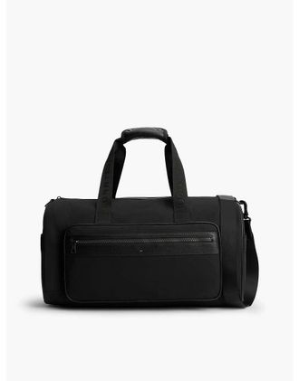 Tommy Hilfiger Beuteltasche in Schwarz mit Logo und Strukturmix