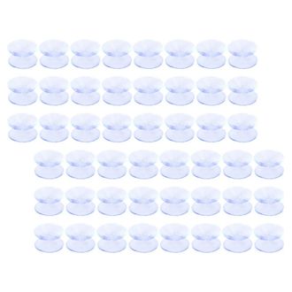 IFUNDOM 100 St&uuml;ck Doppelseitige Saugn&auml;pfe aus Silikon Transparent rutschfeste Glasplatten Schutzpuffer f&uuml;r Tischplatten Antirutsch Pads f&uuml;r Kaffee Esstische S