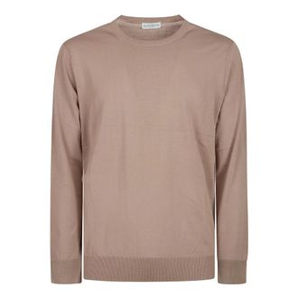 Ballantyne Klassischer Strickpullover - - Knitwear - Herren - Braun - 2XL