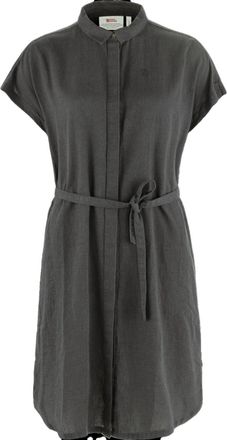Fj&auml;llr&auml;ven Damen &Ouml;vik Hemp Dress T-Shirt, Dark Grey, M