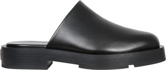 Givenchy Squared Toe Calf Leather Loafer - Black