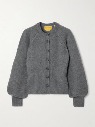 Guest In Residence Cardigan En Cachemire - Gris