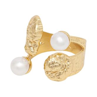 Sessun Bague Valya - Femme - Accessoires - Jaune - Taille: ONE Size