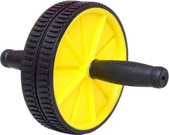 TOPBATHY Healeved Abdominal Wheel mit Doppeltem Pvc rad Stahlrohrrahmen Rutschfester Griff Ger&auml;uscharmer Bauchtrainer f&uuml;r Ganzk&ouml;rper kerntraining Geeignet f&uuml;r 