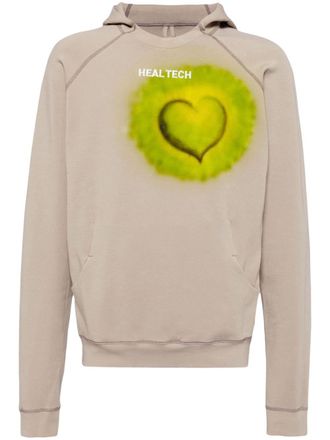 Doublet hoodie à imprimé Healtech - Vert