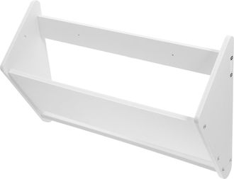 BESPORTBLE Wandmontiertes Ultrad&uuml;nnes Slipper Regal Wei&szlig; Platzsparender Schuhhalter f&uuml;r Zuhause Einfache Installation Vielseitiges Aufbewahrungssystem f&uuml;r Eing&auml;n