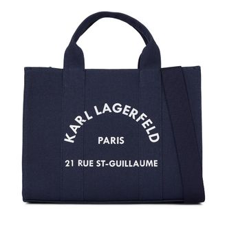 Karl Lagerfeld Shopper - RUE ST-GUILLAUME KLEINE QUADRATISCHE TOTE-BAG Shop - Gr. unisize - in Schwarz - f&uuml;r Damen