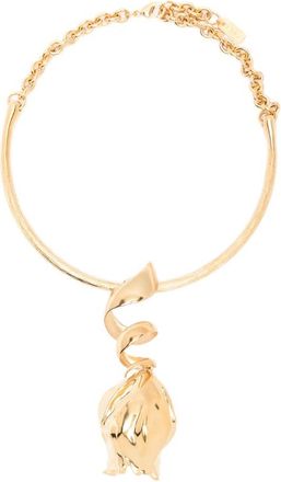 Chlo&eacute; Floral-pendant Choker Necklace