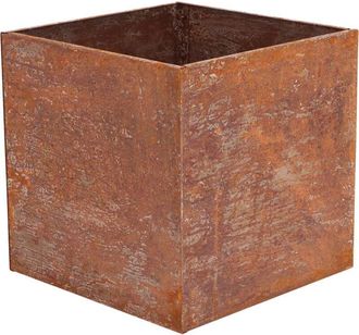 Esschert Design Esschert Design - Jardinière en acier corten rouille 38 x 38 x 38 cm