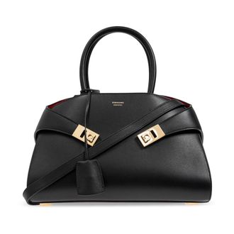 Ferragamo Handbag Hug Small - - Bags - Damen - Schwarzk - ONE SIZE