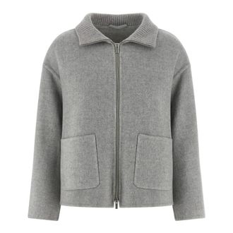 PESERICO Damen, Jacken, Grau, LGröße