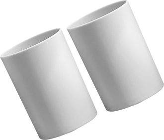 BESPORTBLE 2 St&uuml;ck Badezimmer Becher aus Bruchsicherem Wiederverwendbarem PP mit Rutschfester Standfl&auml;che Gro&szlig;er Kapazit&auml;t Leicht zu Reinigen als Zahnb&uuml;rstenhalt