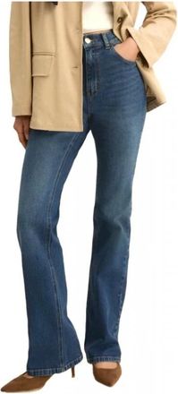 Marella Femme, Jeans, Bleu, Taille: 40 FR Boot-cut Jeans