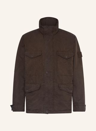 Stone Island Fieldjacket Ghost braun