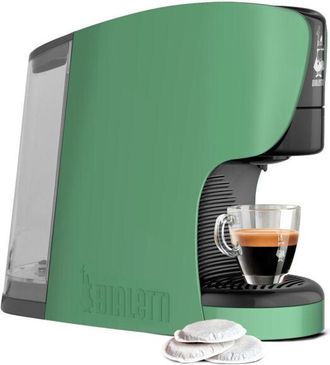 Bialetti Bundle DAMA ESE Kaffeemaschine mit 30 ESE Pads gr&uuml;n