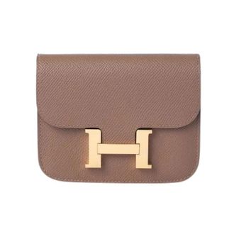 Herm&egrave;s Pre-owned Constance Slim Belt Wallet - - Pre-owned - Damen - Braun - ONE SIZE