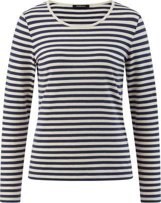 Peter Hahn Rundhals-Shirt 1/1-Arm Peter Hahn beige