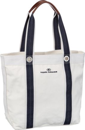 Tom Tailor Acc Barbados 10556 12, Damen Shopper, weiss, (weiß 12), 43x14x37