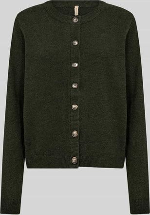 Soyaconcept Cardigan mit kontrastierenden Kn&ouml;pfen