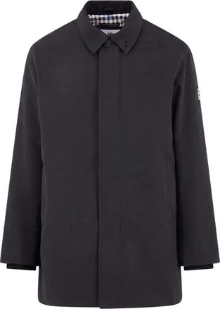 Aquascutum Soft Shell Trenchcoat - - Coats - Herren - Schwarzk - XL