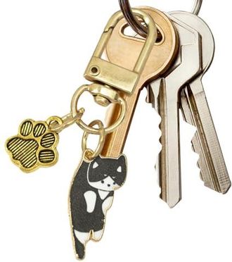 Generic Porte-cl&eacute;s Chat De Dessin Anim&eacute; - Porte-cl&eacute;s Et Adorable Pour Chat | Chat Chaton Animaux Charme Pendentifs | Porte-cl&eacute;s Lovely Kitty | Porte-cl&eacute;s Esth