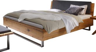 Hasena Oak Wild Wildeiche Bett Füße Indus Kopfteil Sion 180/200