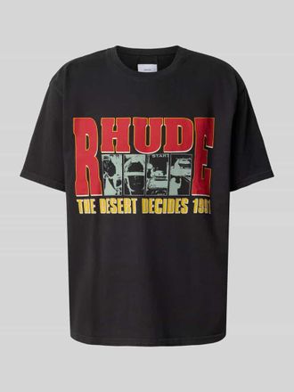 Rhude T-Shirt mit Label-Print