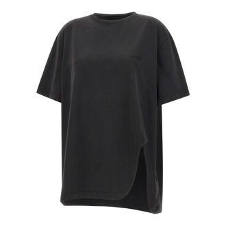 The Attico Femme, Tops, Noir, Taille: 40 FR T-shirt Coupe D&eacute;structur&eacute;e