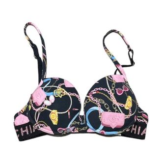 Chiara Ferragni Iconic Balcony Bra - - Underwear - Damen - Schwarzk - S