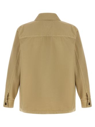 Saint Laurent Mens Beige Cotton Blouse