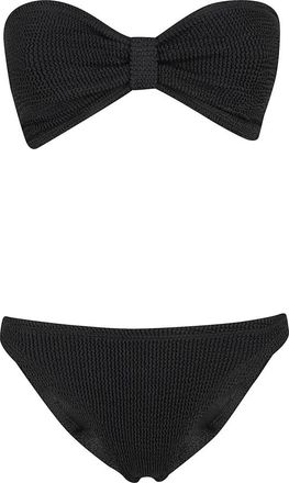 Hunza G Femme, Maillots de bain, Noir, Taille: ONE Size Jean Bikini