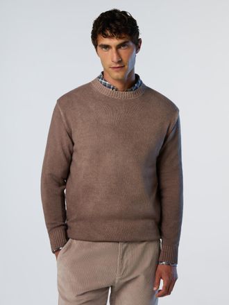 North Sails Pullover Ausgeblichener Rundhalsausschnitt