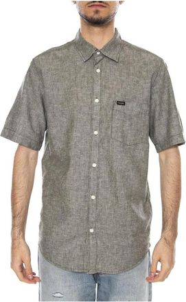 Wrangler Homme, Chemises, Vert, Taille: L Short Sleeve Chemises