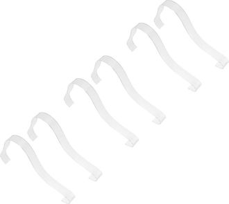 Garneck 6 Stück Acryl Schuhhalter für Sandalen Innenstütze Transparent Schuhdisplay für High Heels Damen Leicht Tragbar für Laden und Zuhause Klarer Stand zur