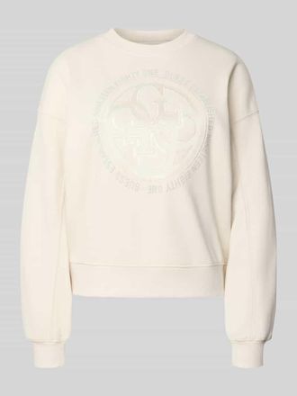 Guess Sweatshirt mit Logo und Rundhalsausschnitt