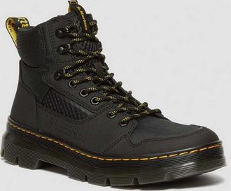 Dr. Martens Leder Rilla Lace Up Utility Stiefel in Schwarz, Größe: 38