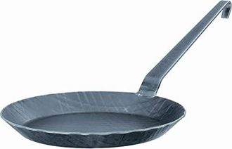 Rösle Poêle à Frire en Fer Forgé Série 1888 - Excellente Conduction Thermique et Résistance aux Rayures - Compatible Induction et Barbecue - Surface Anti-ad