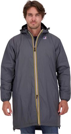 K-Way Homme, Vestes, Gris, Taille: XL Le Vrai 4.0 Eiffel Warm Parka